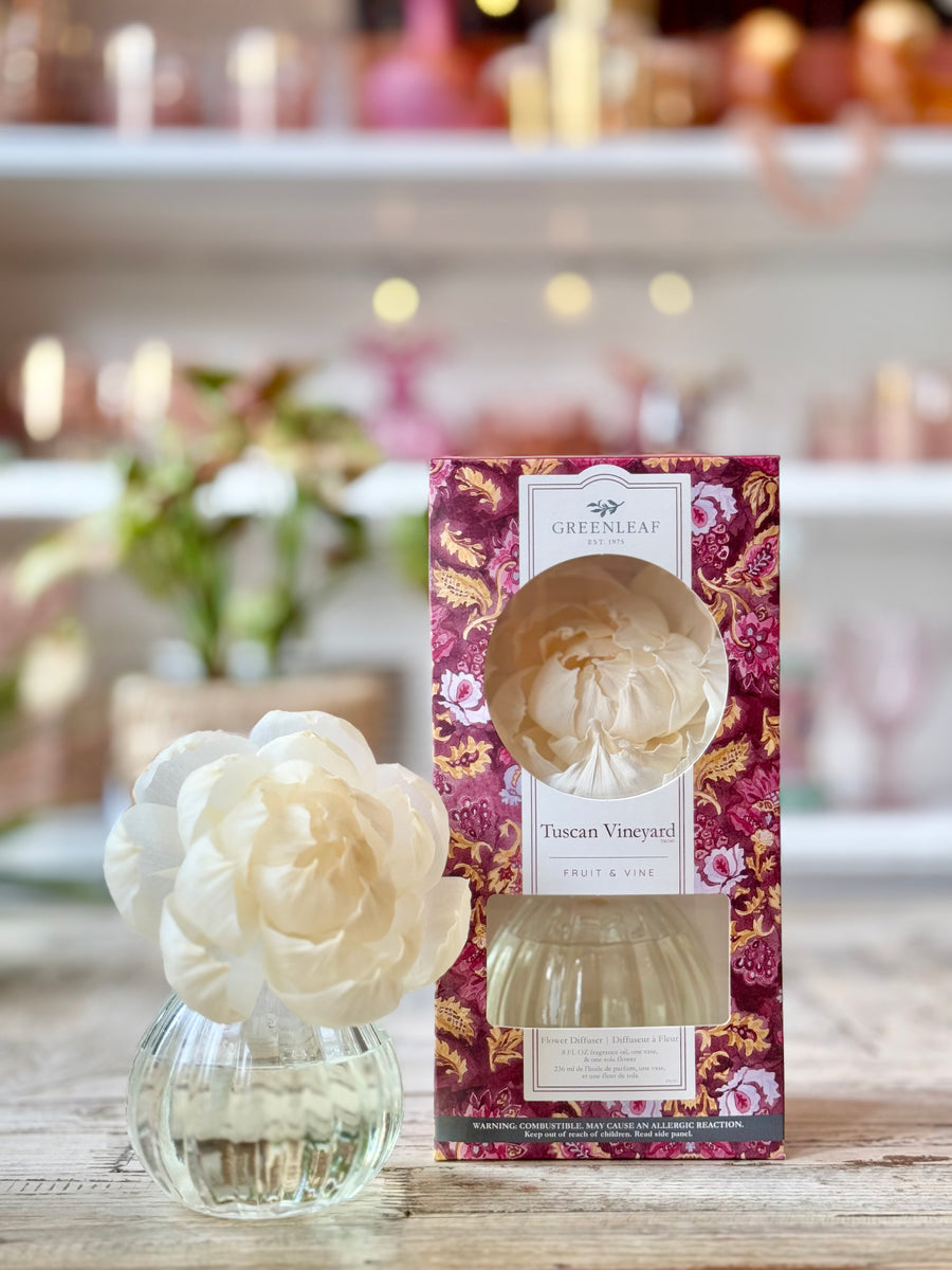 Tuscan Vineyard Flower Diffuser – Patina Vie