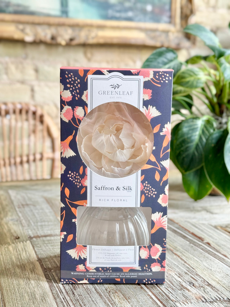 Saffron & Silk Flower Diffuser – Patina Vie