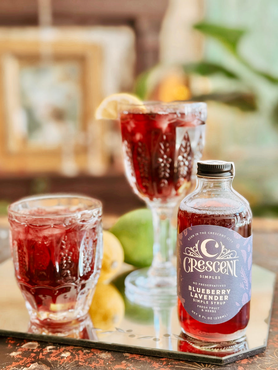 Blueberry Lavender Simple Syrup by Crescent Simples – Patina Vie