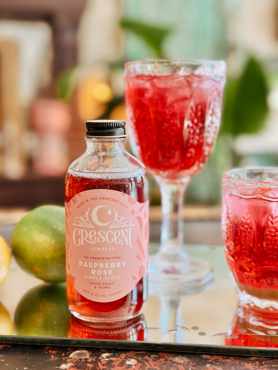 Raspberry Rose Simple Syrup by Crescent Simples – Patina Vie